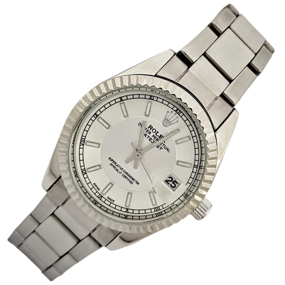 ROLEX PRESIDENCIAL ELEGANCE Mujer . Color Plateado . - Tik Tak