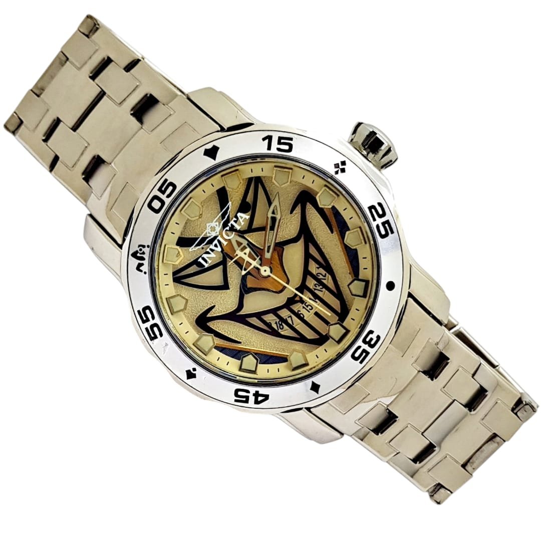 INVICTA EDICION MARVEL WASON Hombre . Color Plateado . - Tik Tak