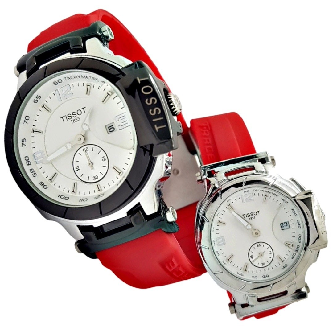 TISSOT T-RACE Pareja. Color Rojo. - Tik Tak